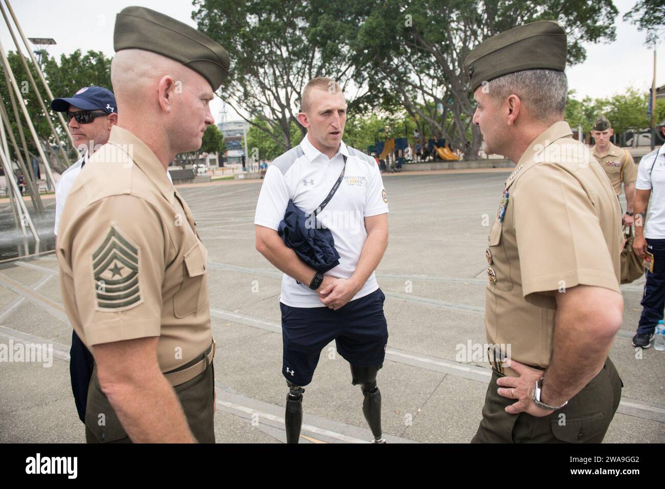 Forces militaires AMÉRICAINES. Le lieutenant-général Michael Rocco ...