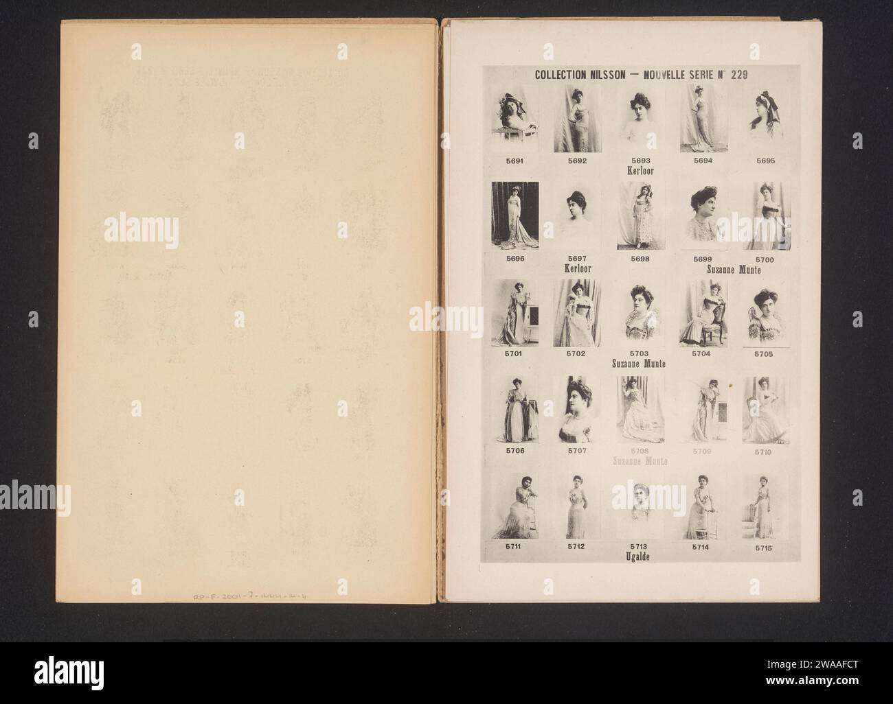 19th actor actress woman portraits portraits Banque de photographies et ...
