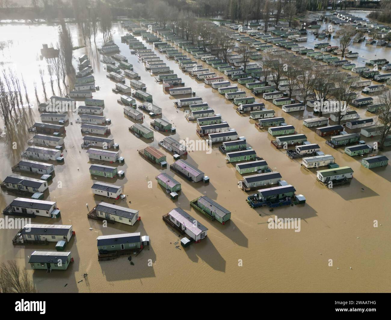 Maisons de vacances au Billing Aquadrome à Northampton entourées par l ...