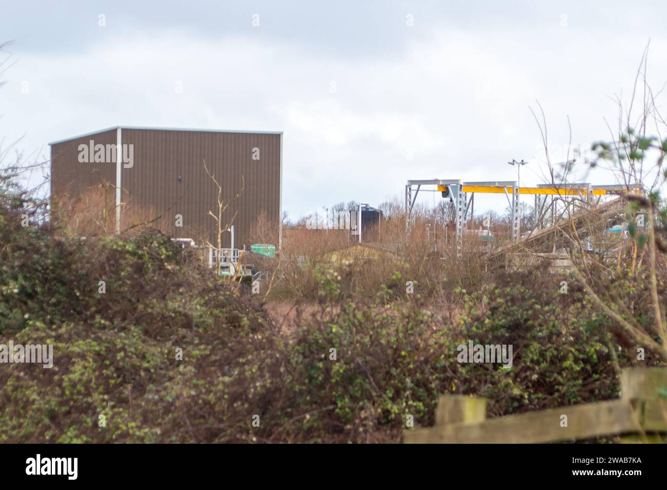 Slough, Royaume-Uni. 3 janvier 2024. Thames Water déverse aujourd'hui ...