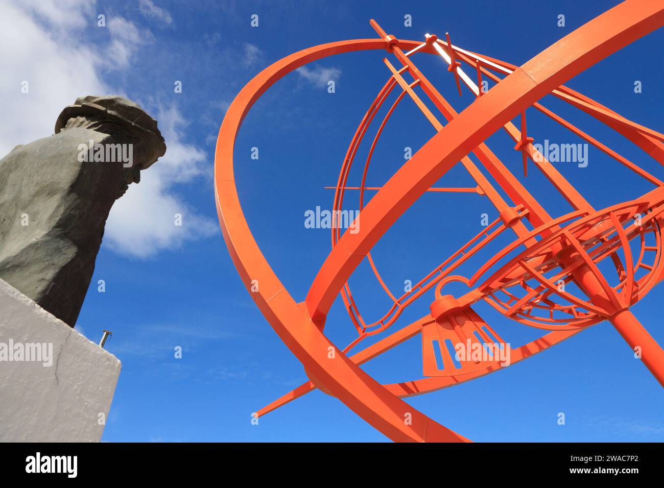 Monumento 500 ans estrecho de magallanes Banque de photographies et d ...