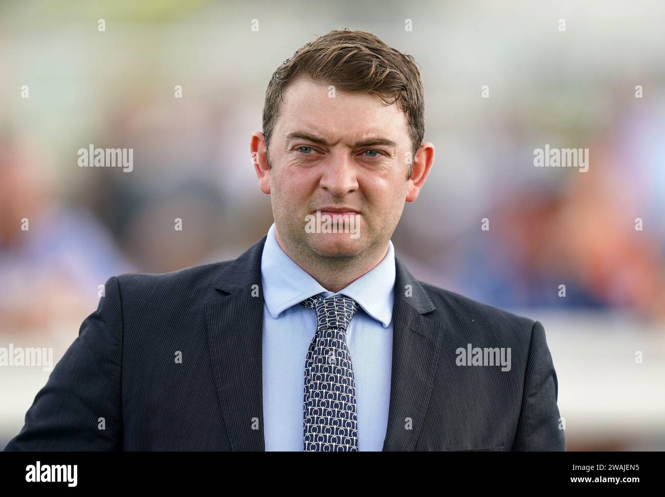 Photo de dossier datée du 10-09-2021 de Chris Grassick, dont le cheval ...