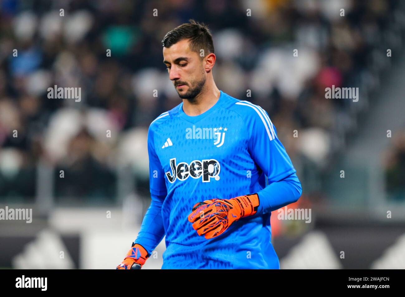 Mattia Perin de la Juventus FC lors du match de Coppa Italia entre la ...