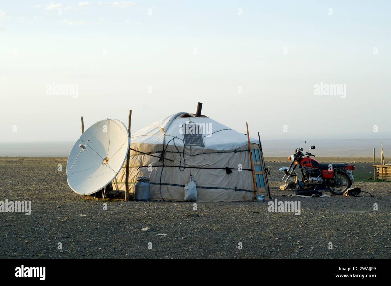 Même au fond du parc national de Gobi Gurvansaikhan, en Mongolie, les ...