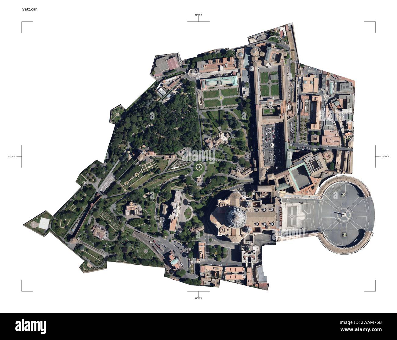 Carte du vatican Banque d'images détourées - Alamy