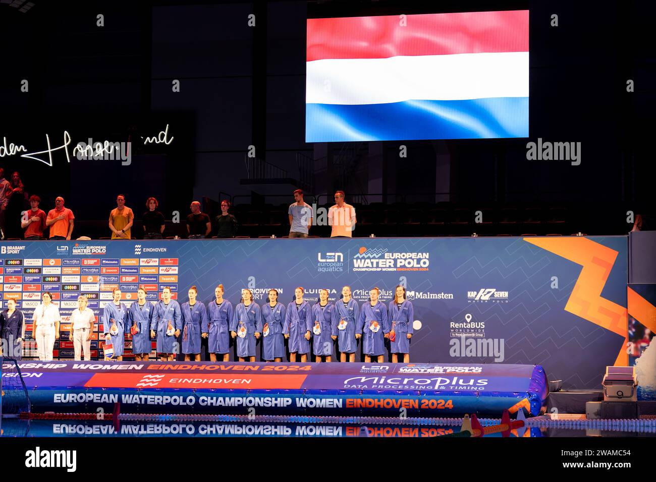 EINDHOVEN, PAYS-BAS - JANVIER 5 : Laura Aarts des pays-Bas, Iris Wolves ...