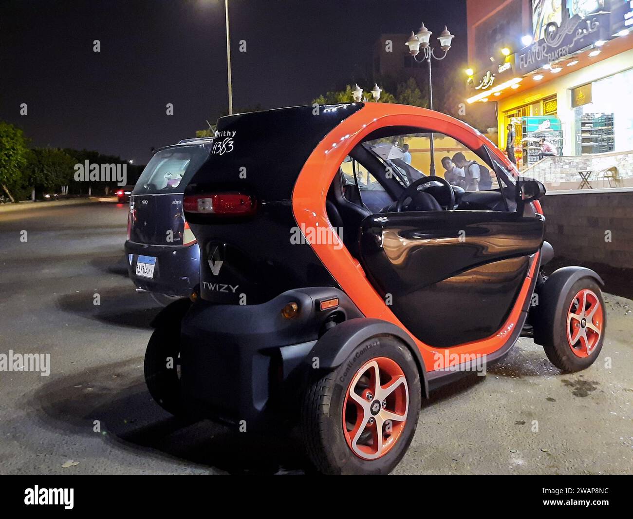 Le Caire, Egypte, octobre 12 2023 : la Renault Twizy, une microvoiture ...