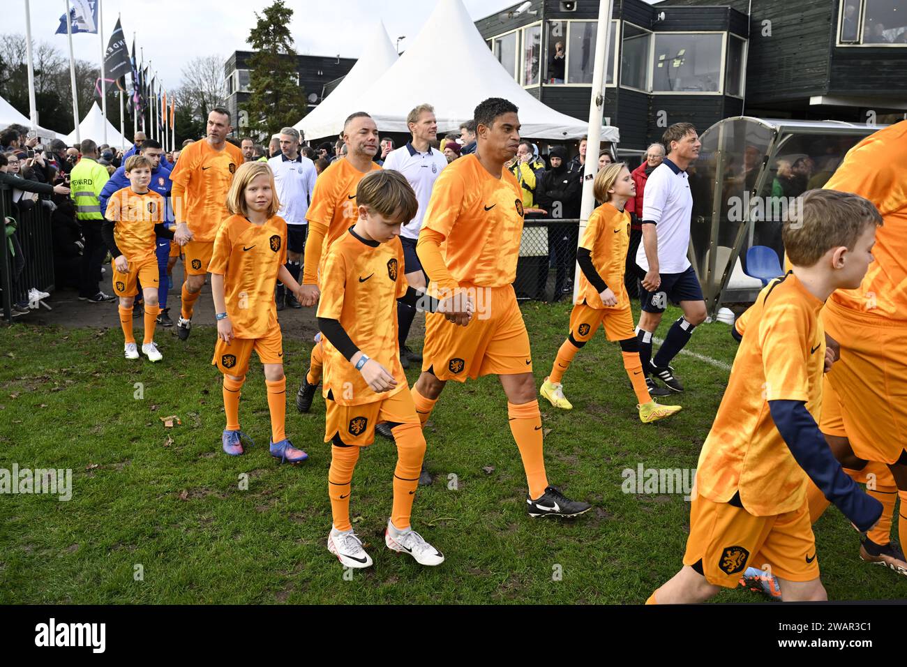 HAARLEM - Michael Reiziger lors du traditionnel match du nouvel an avec ...