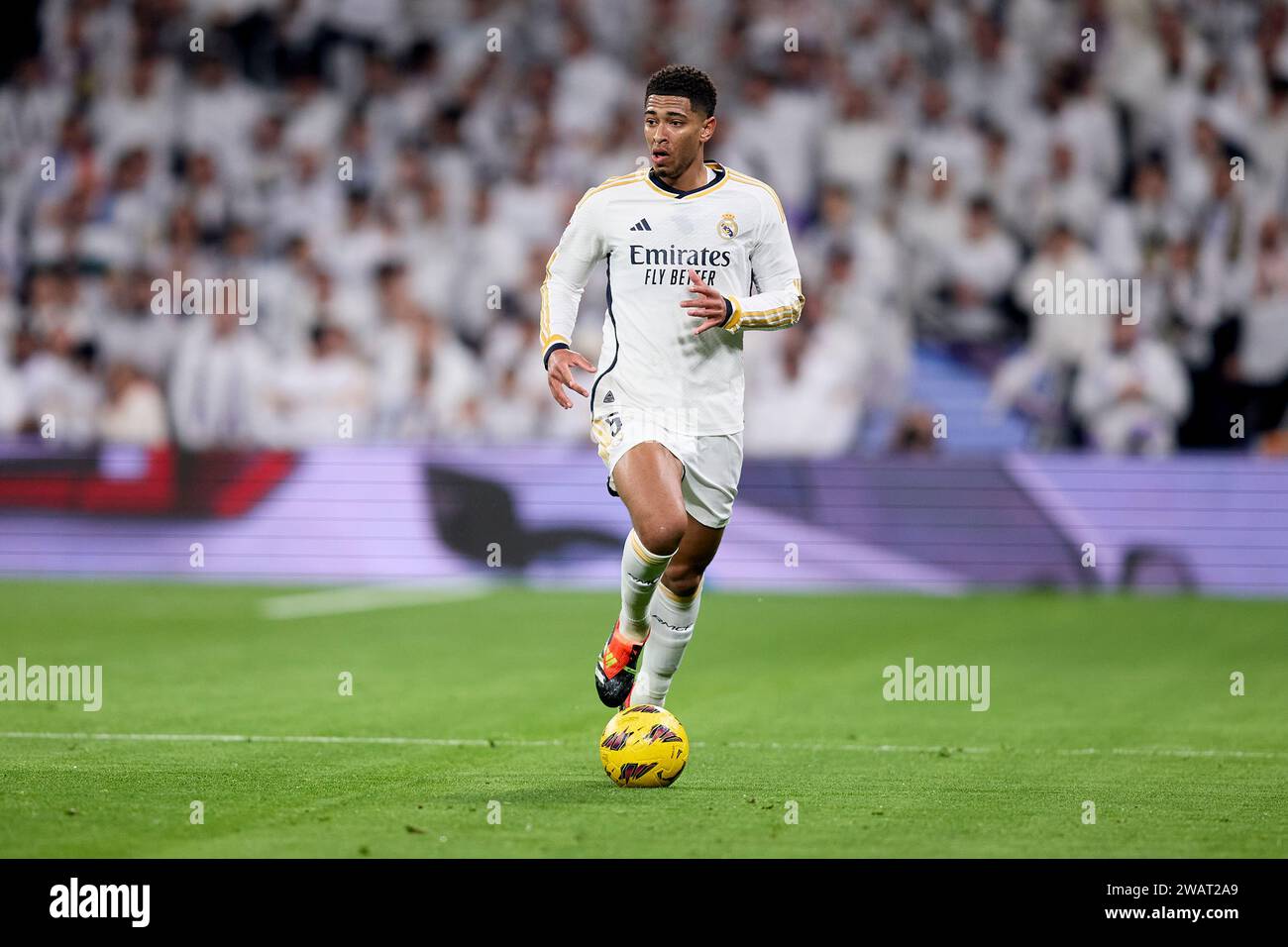MADRID, ESPAGNE - 03 JANVIER : Jude Bellingham du Real Madrid lors du ...