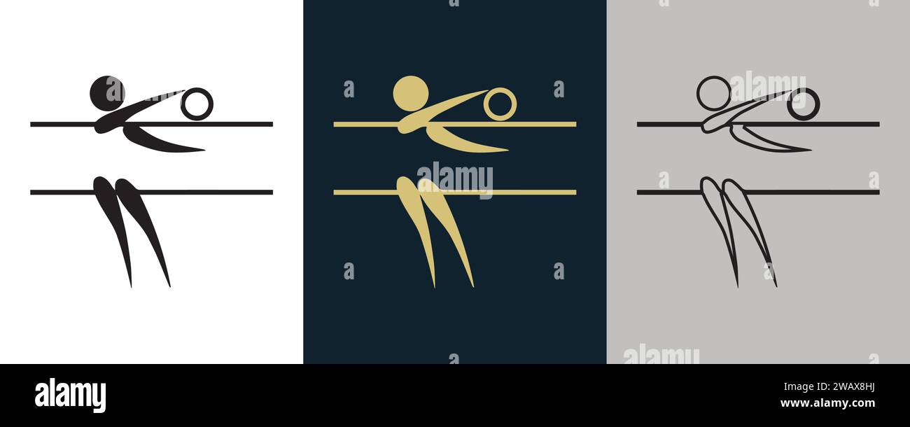 Volleyball player pictogram Banque de photographies et d’images à haute ...