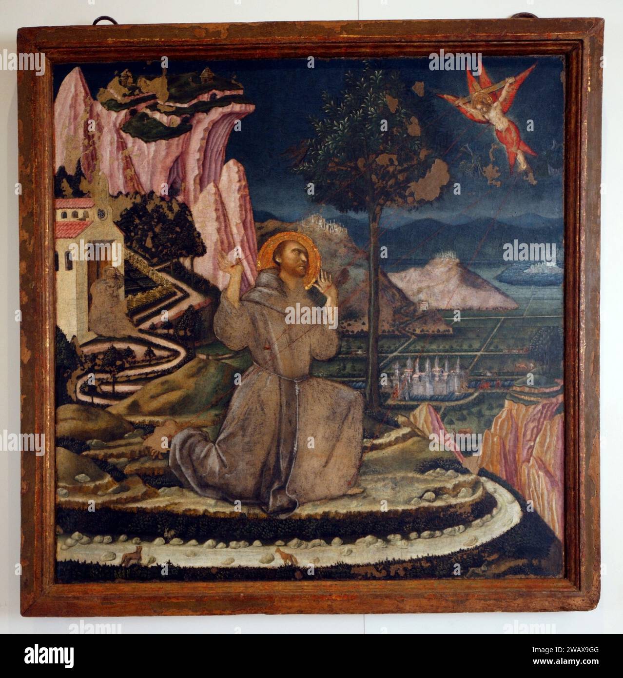 San francesco reçoit les stigmates Banque de photographies et d’images ...