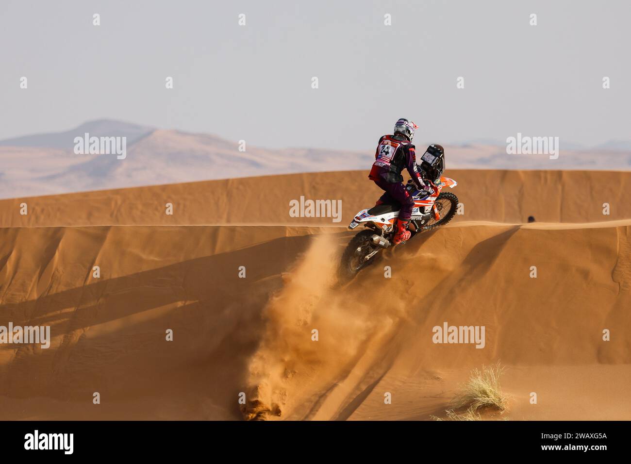 24 MULEC Toni (svk), bas World KTM Racing Team, KTM, moto, FIM W2RC, action lors de l'étape 2 du ...