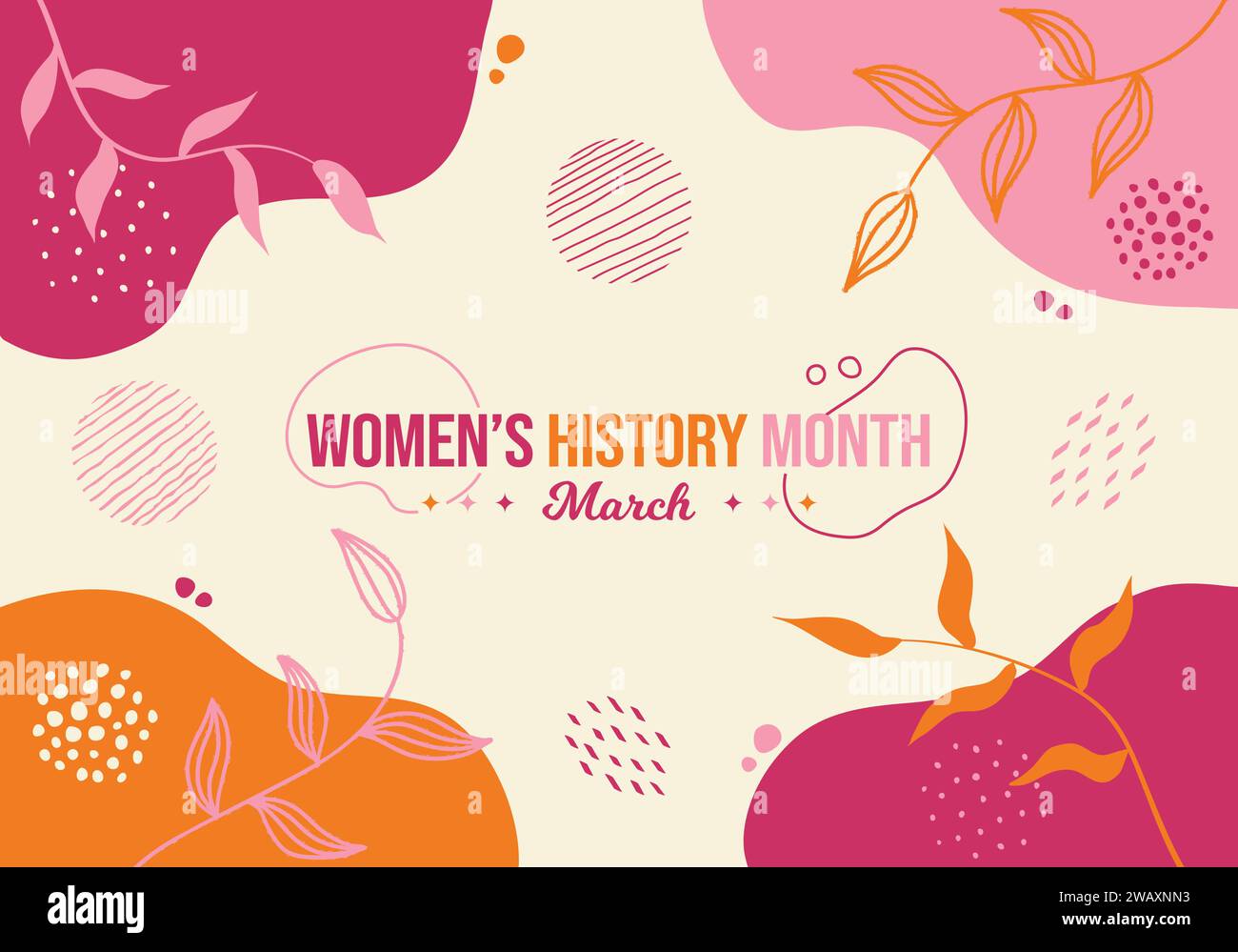 Womens history month celebration Banque d'images vectorielles - Alamy