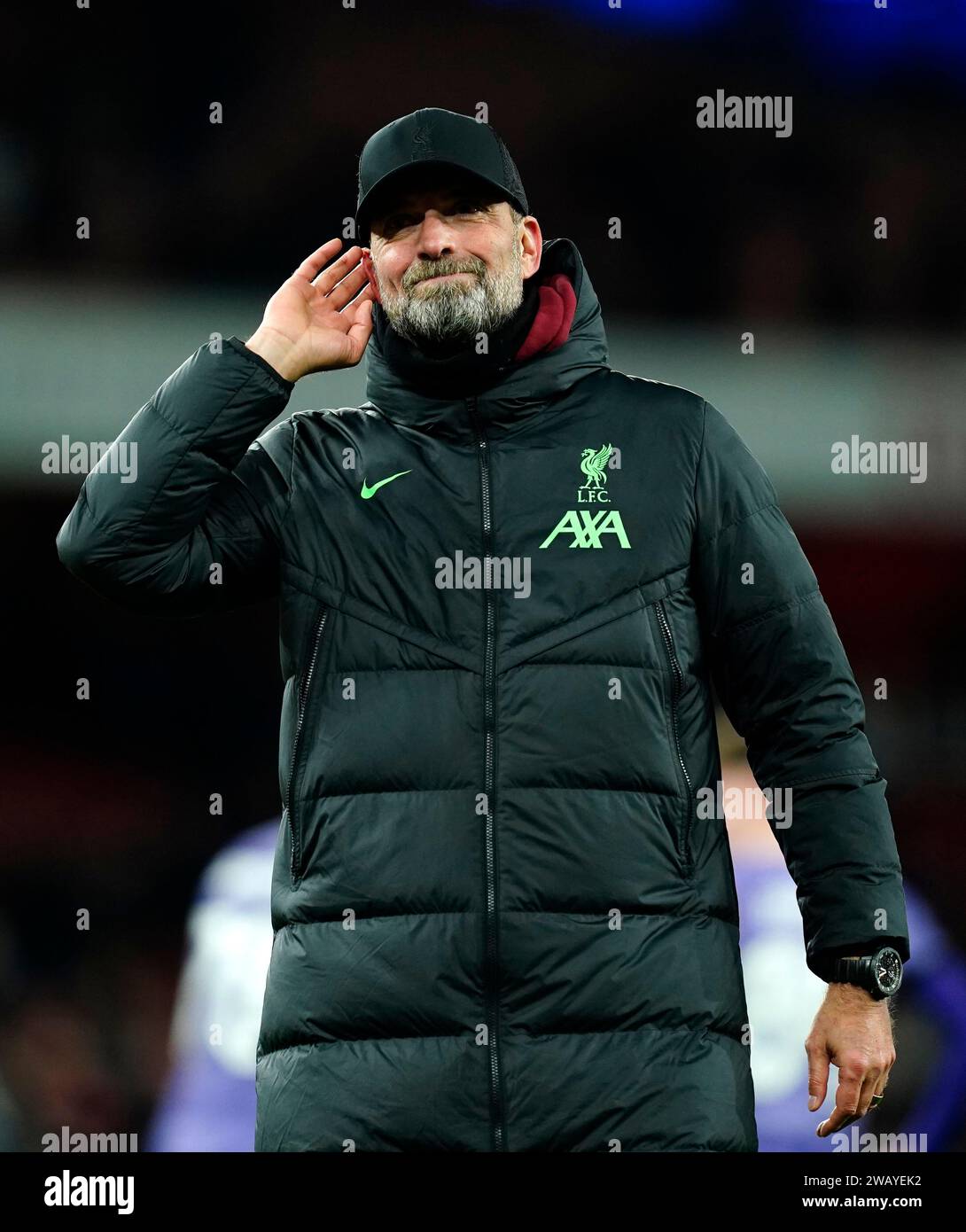 Jurgen Klopp, entraîneur de Liverpool, célèbre le match du troisième ...