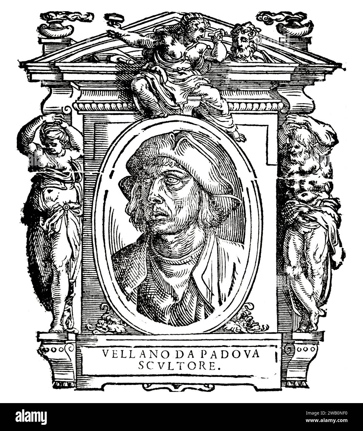 1470 ca , ITALIE : Portrait du sculpteur et médaillé italien de la ...