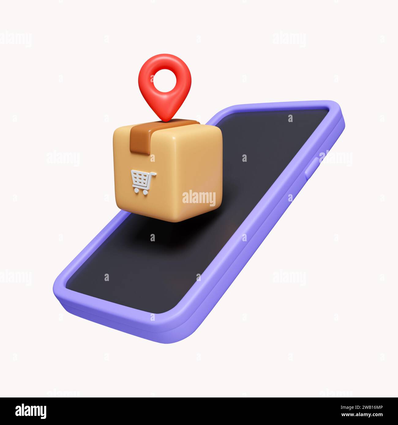 Icônes 3d liées au processus de livraison express, livraison à domicile, sans contact et ...