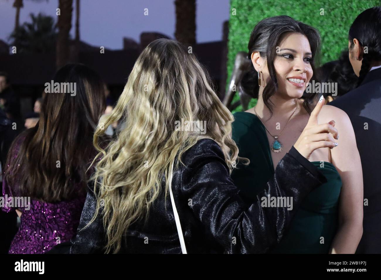 Palm Springs, Californie, États-Unis 4 janvier 2024. Cara Jade Myersat ...