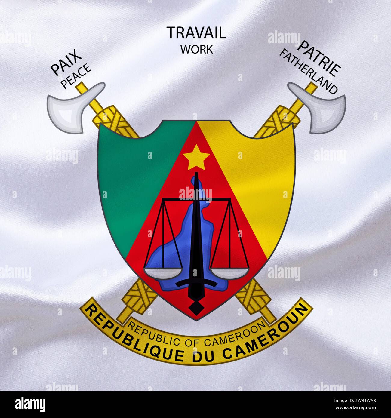 Blason du cameroun Banque de photographies et d’images à haute résolution - Alamy