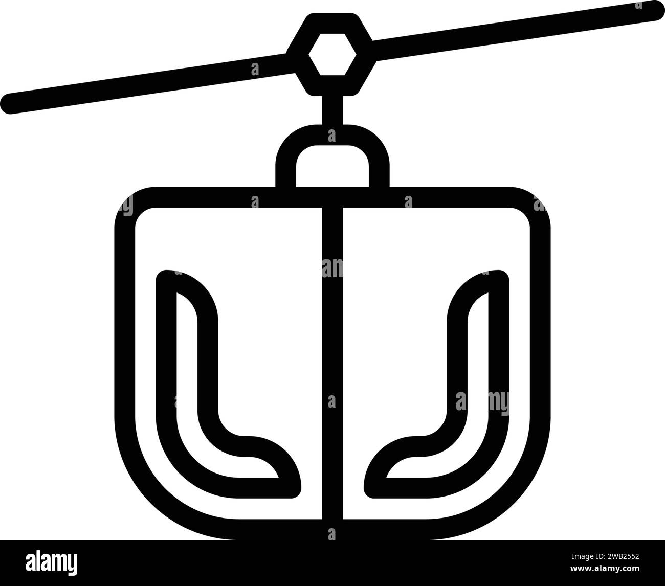 Funiculaire de capri Banque d'images noir et blanc - Alamy