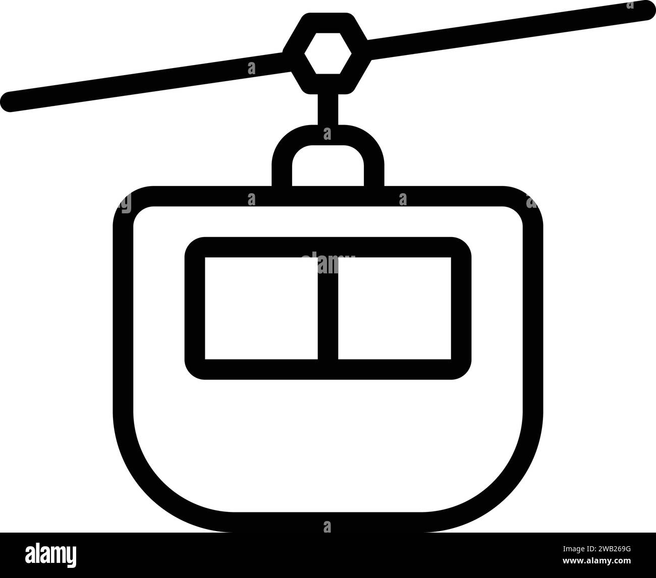 Funiculaire de capri Banque d'images noir et blanc - Alamy