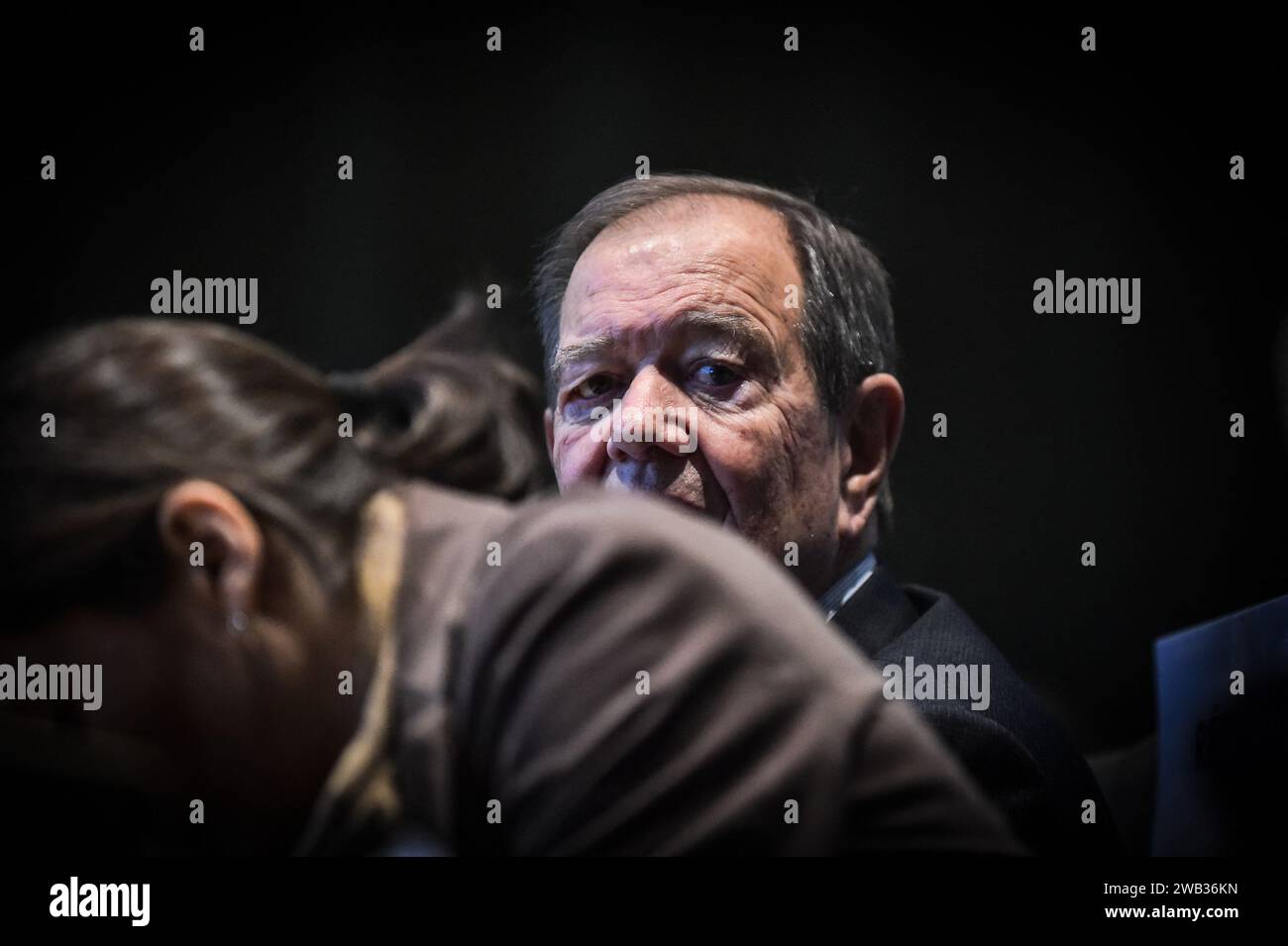 Paris, Paraguay. 08 janvier 2024. Patrick Ollier, président de la ...