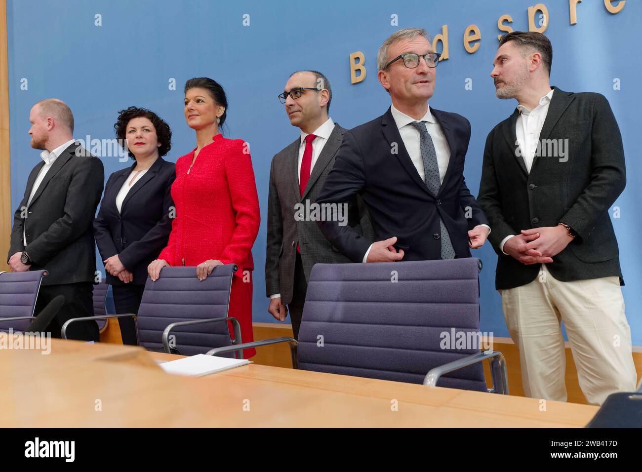 Partei Bündnis Sahra Wagenknecht gegründet 2024-01-08 - Deutschland ...