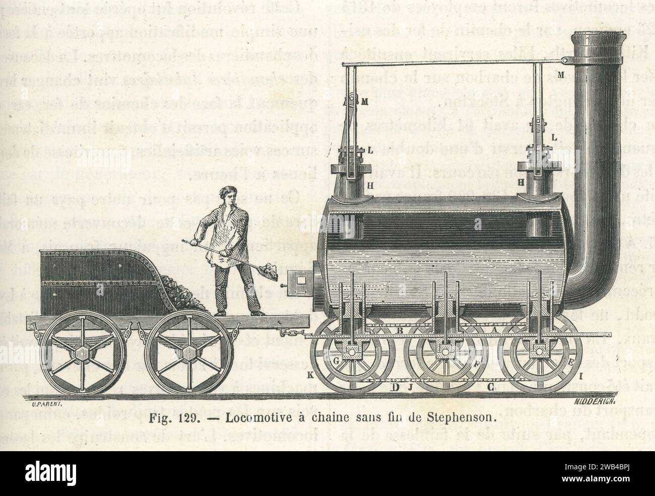 Drawing of train schéma Banque de photographies et d’images à haute ...