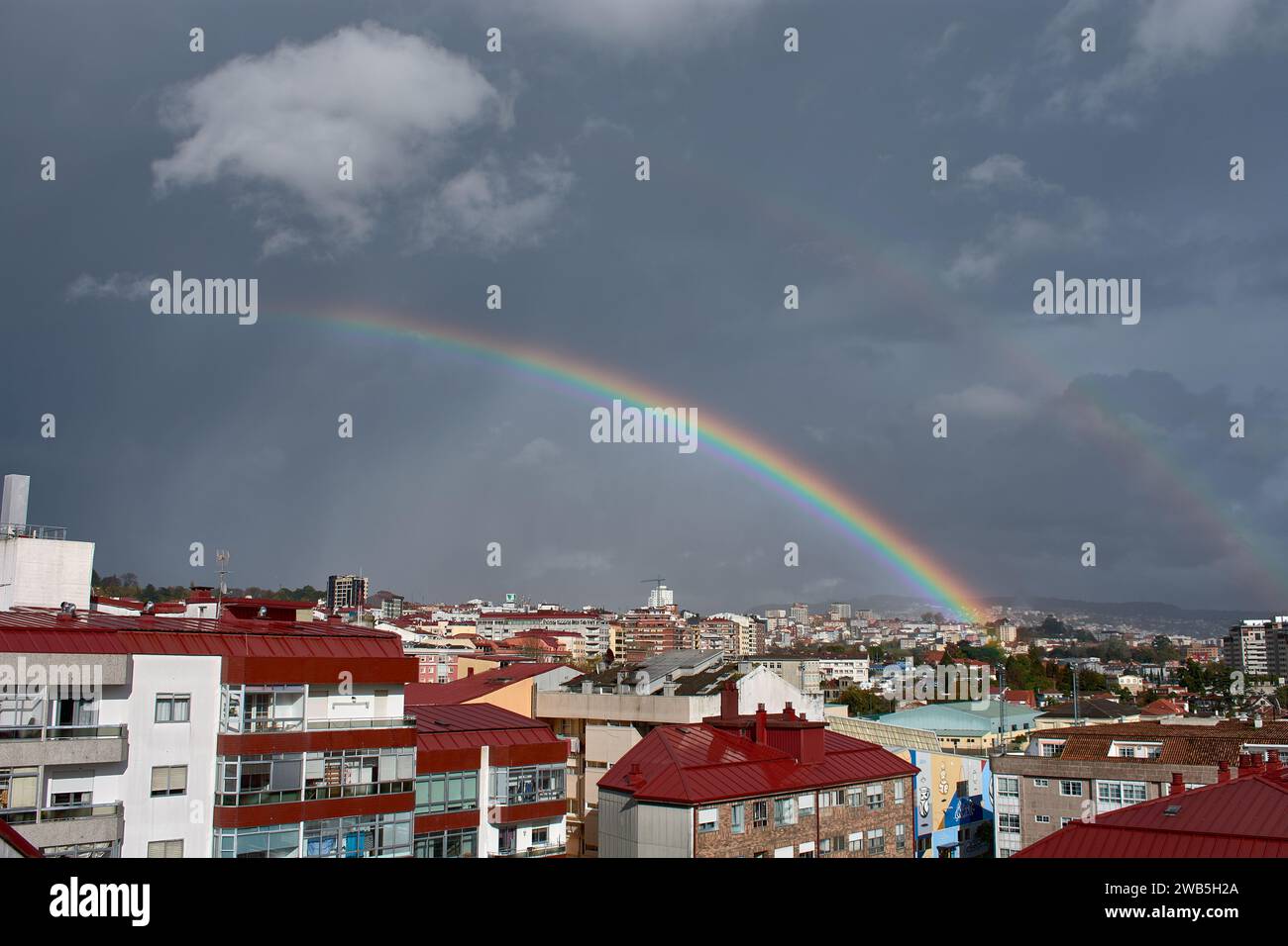 L'arc-en-ciel est un phénomène qui se produit quand il fait beau et ...
