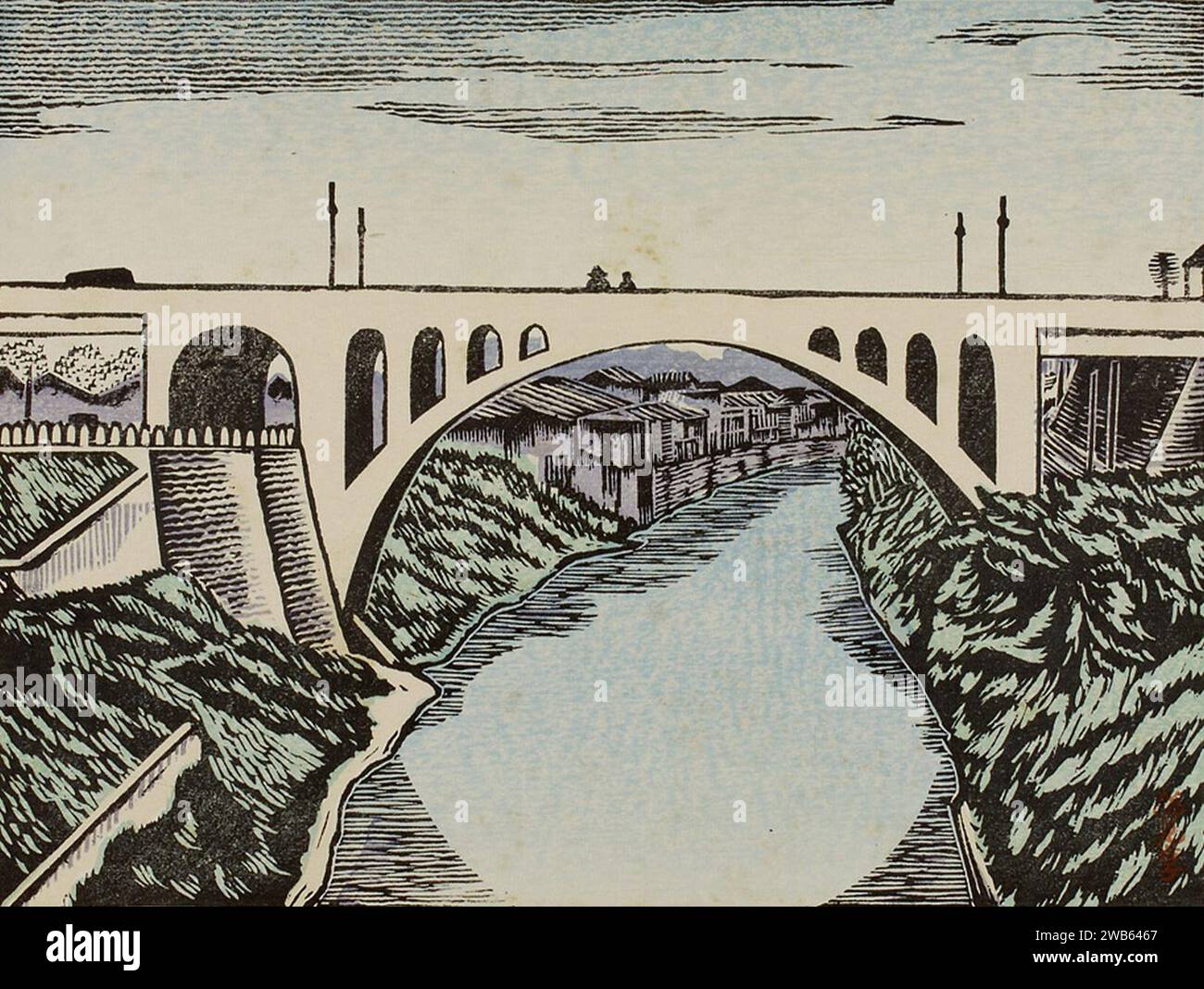 Pont hijiri Banque de photographies et d’images à haute résolution - Alamy