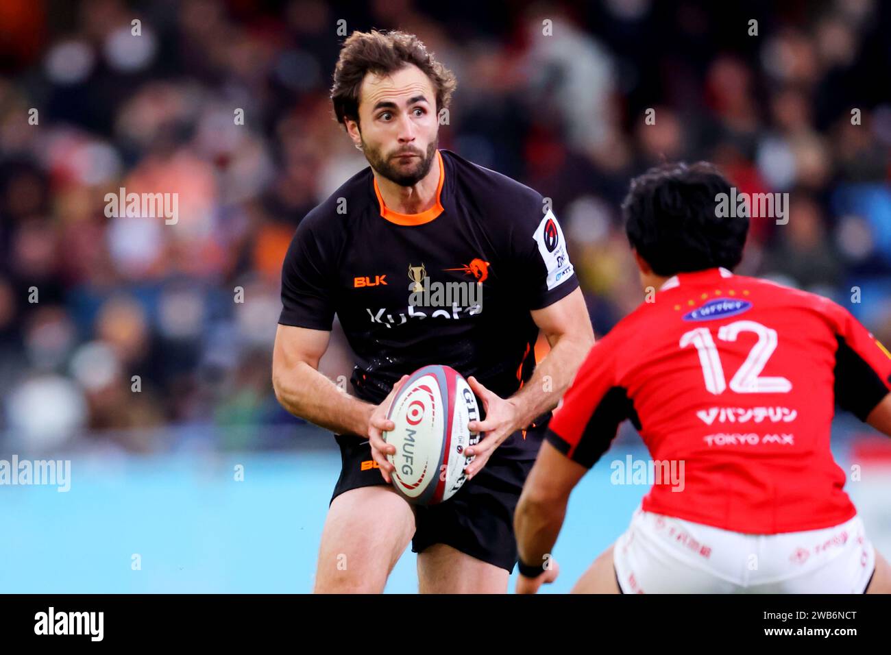 Rikus Pretorius (Spears), 7 JANVIER 2024 - Rugby : 2023-24 Japan Rugby ...