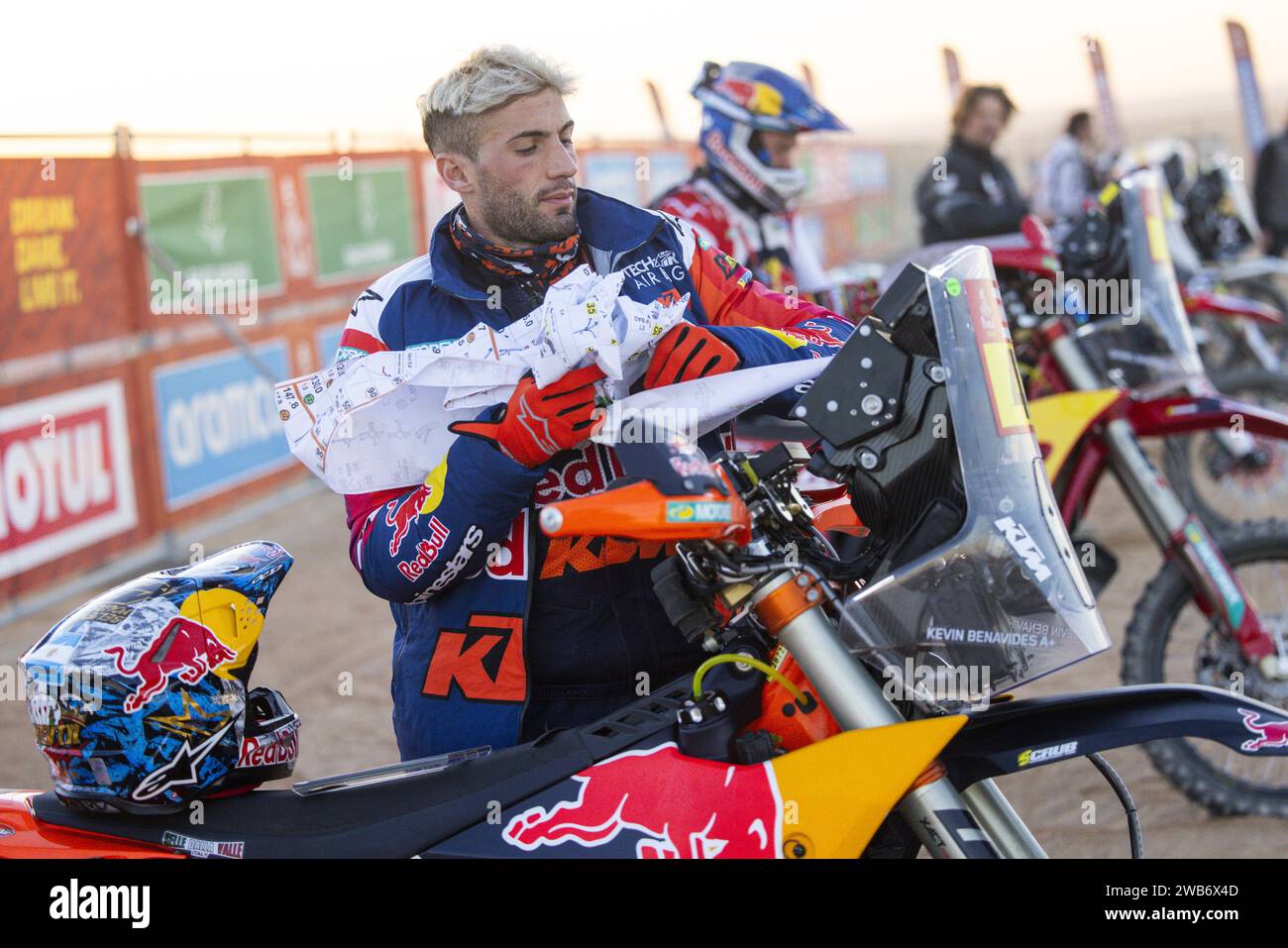 BENAVIDES Kevin (arg), Red Bull KTM Factory Racing, KTM, moto, portrait ...
