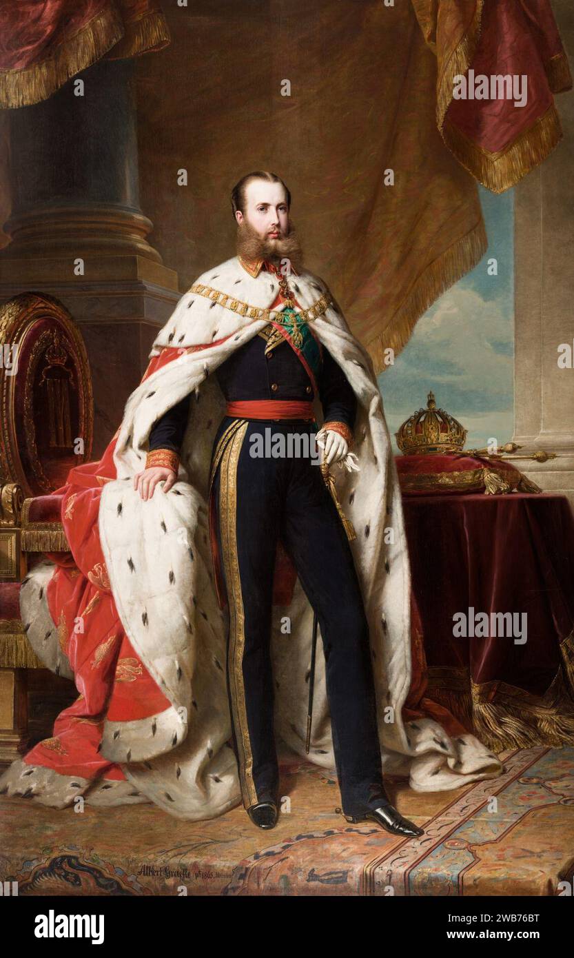 Maximiliano i de mexico Banque de photographies et d’images à haute ...