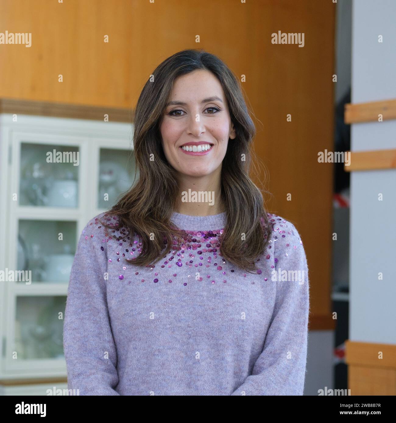 Ana Boyer assiste à la présentation de l'émission de télévision 'Bake ...