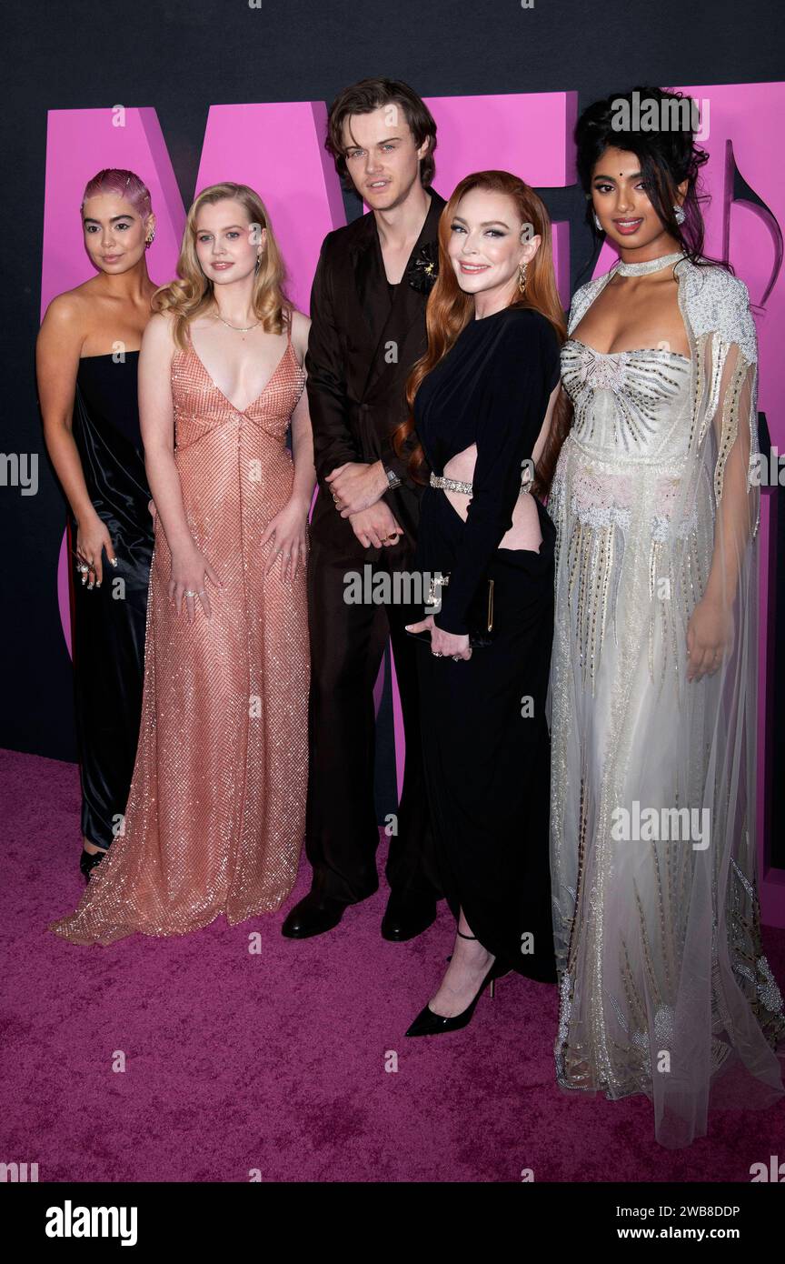 Auli i Cravalho, Angourie Rice, Christopher Briney, Lindsay Lohan und ...