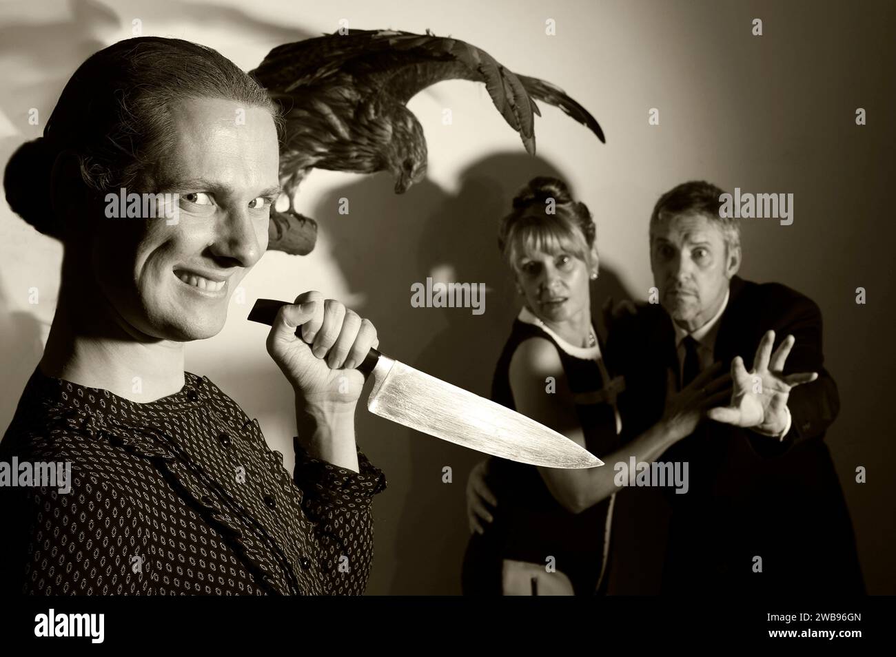 Cosplay-Photoshooting Psycho mit Paul Skupin als Norman Bates und Maria ...