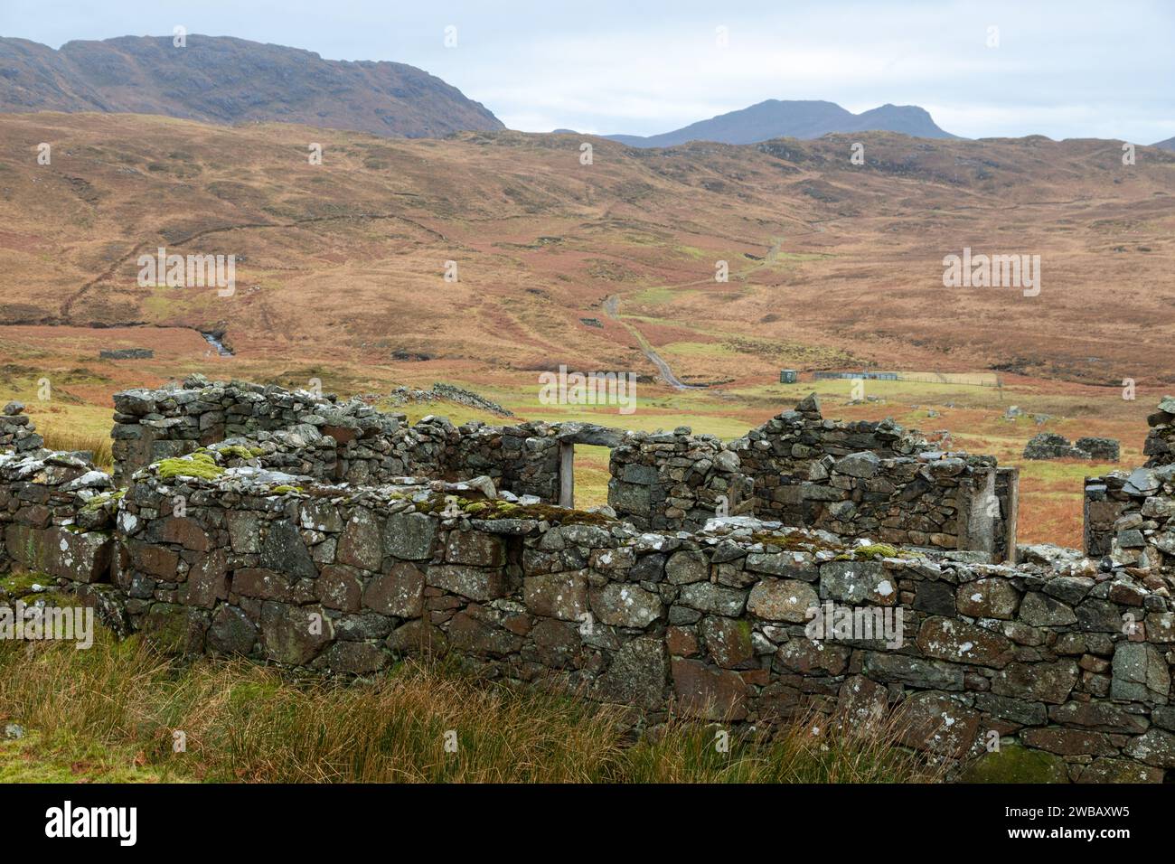 Glendrian est un village de crofting abandonné dans le centre de la ...