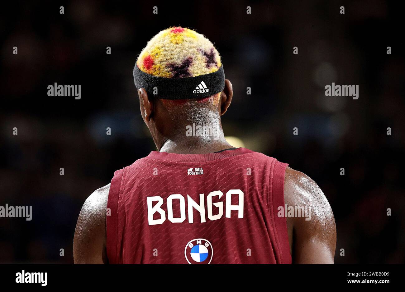 Isaac Bonga (Bayern Basketball, #9) mit neuer Frisur. GER, FC Bayern ...