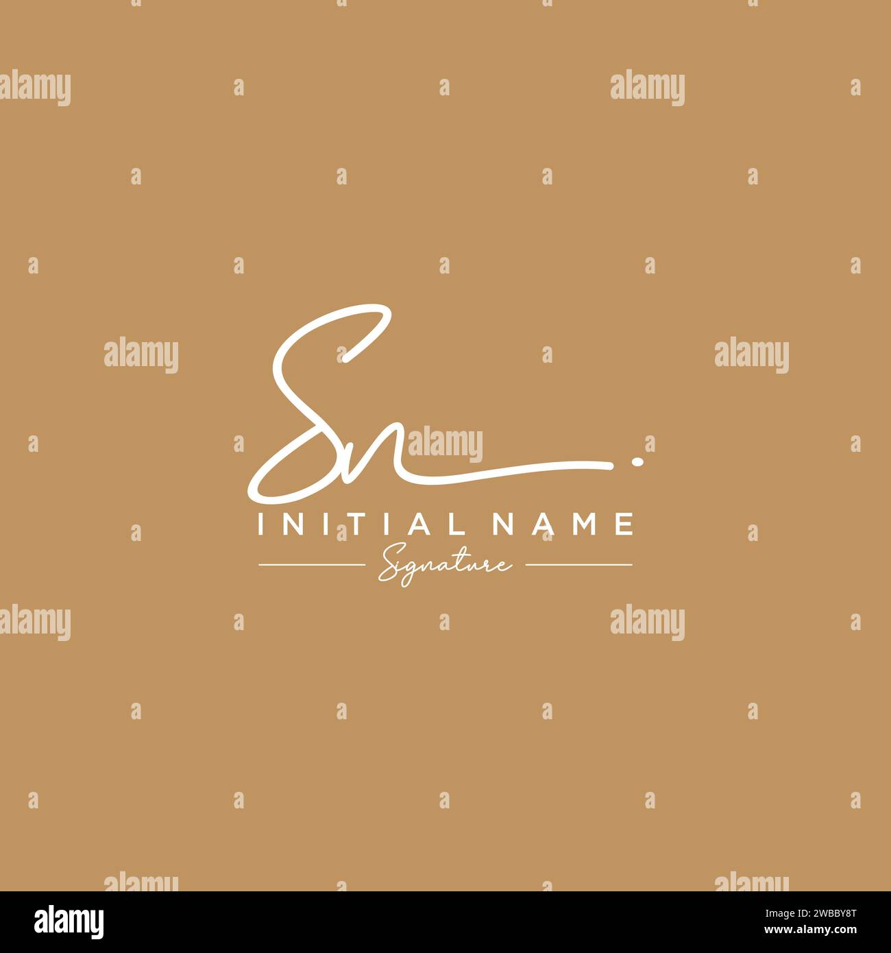 Signature sn Banque de photographies et d’images à haute résolution - Alamy
