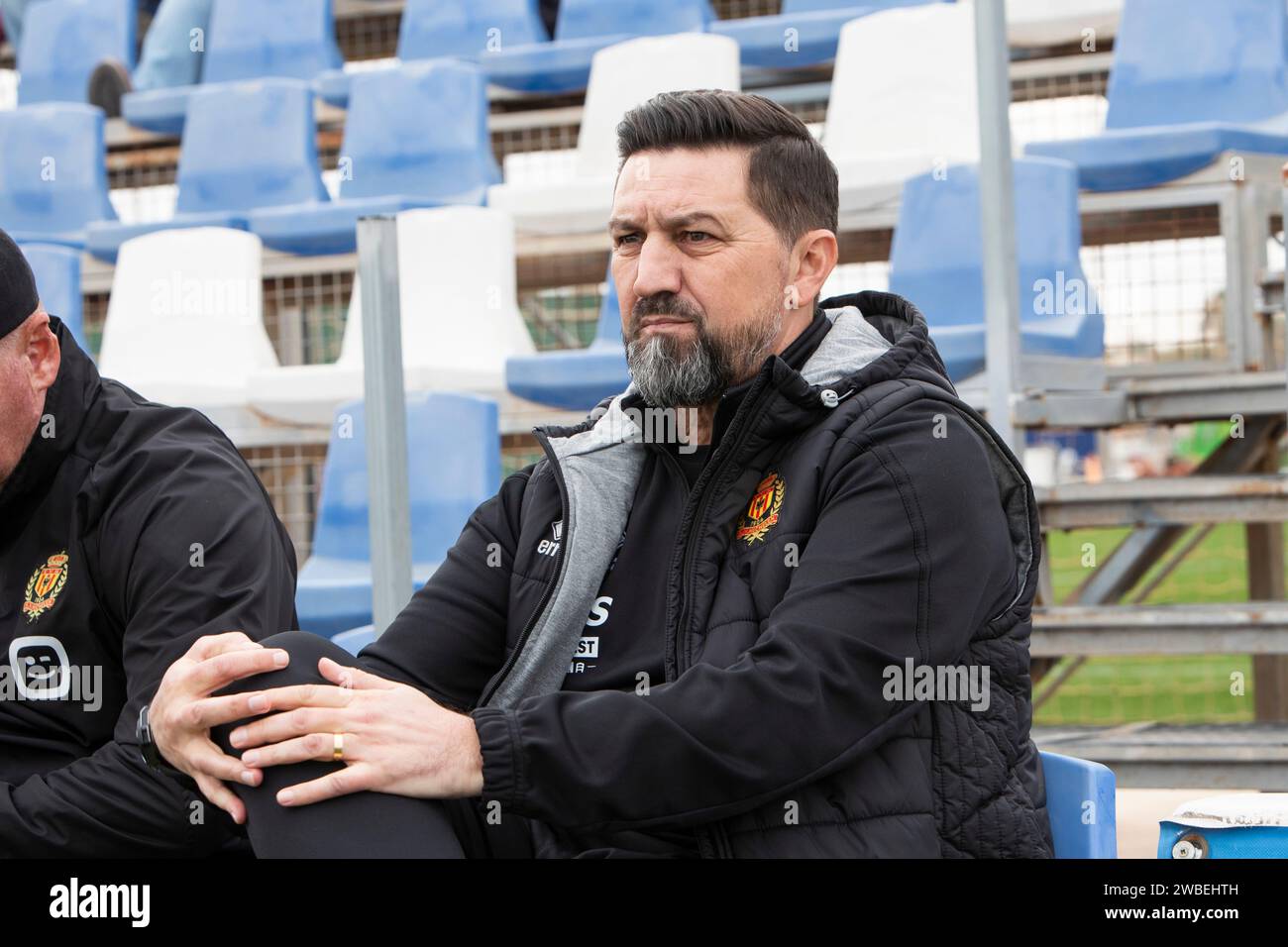 Murcie, Espagne 10 janvier 2024 BESNIK HASI à la tête de KV MECHELEN lors du match amical entre ...