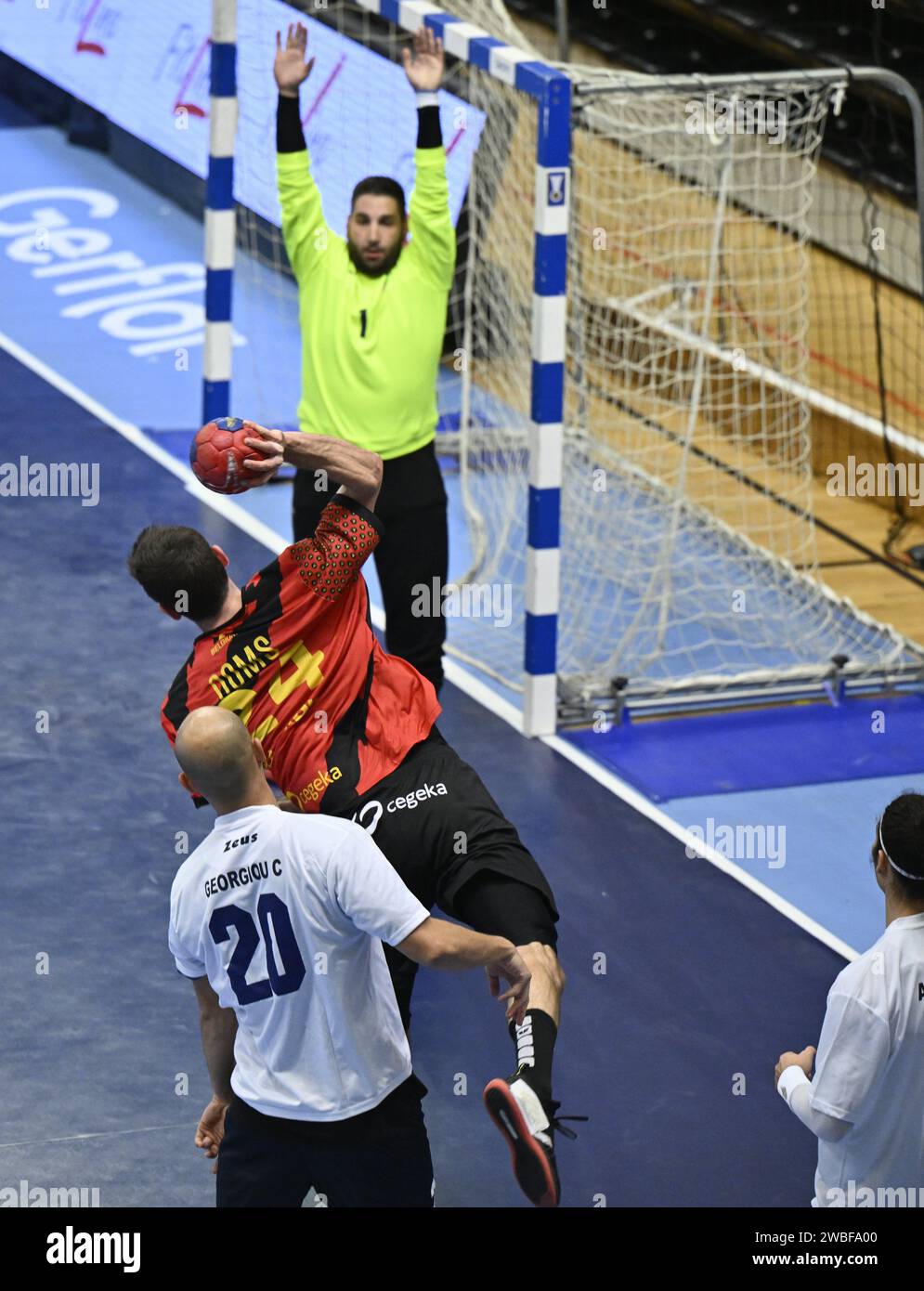 Hasselt, Belgique. 10 janvier 2024. Le Belge Simon Ooms photographié en ...