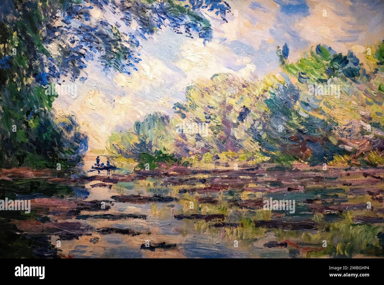 Claude monet seine Banque de photographies et d’images à haute ...