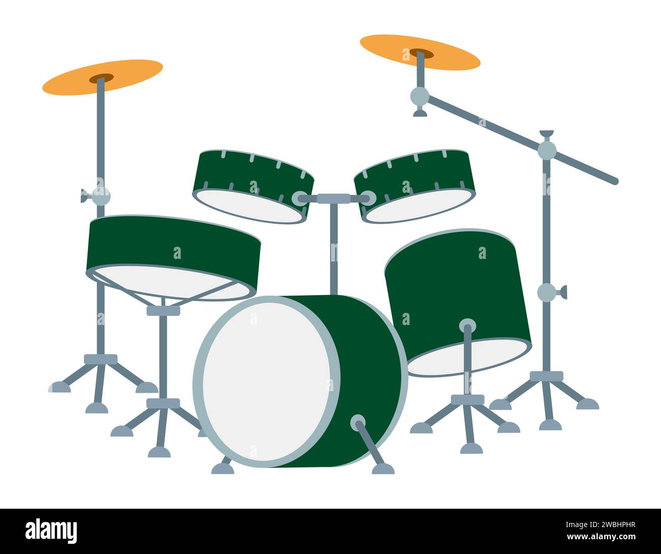 Joueur cymbale dessin Banque d'images vectorielles - Alamy