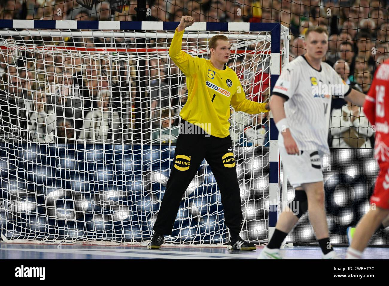 10.01.2024, Merkur Spiel-Arena, Düsseldorf, Homme EHF Euro 2024 ...