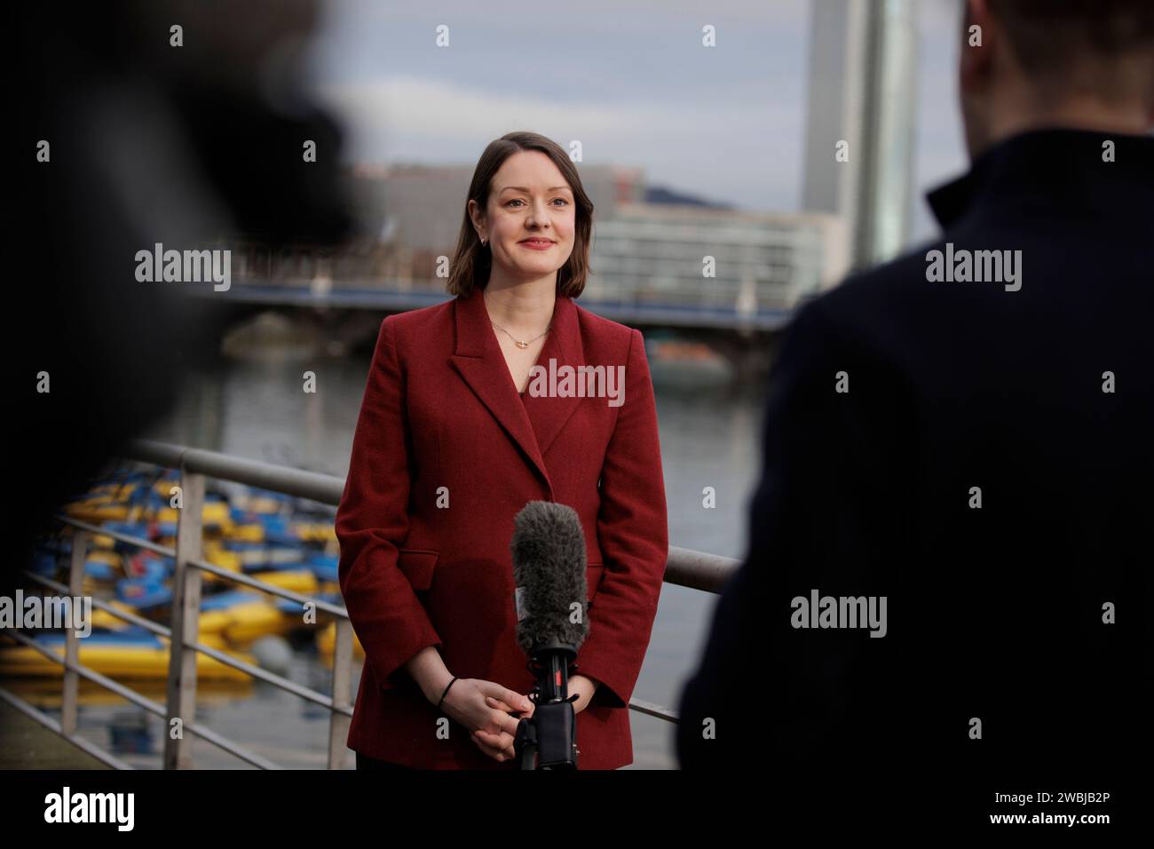 Alice Mansergh, directrice générale désignée de Tourism Ireland, lors ...