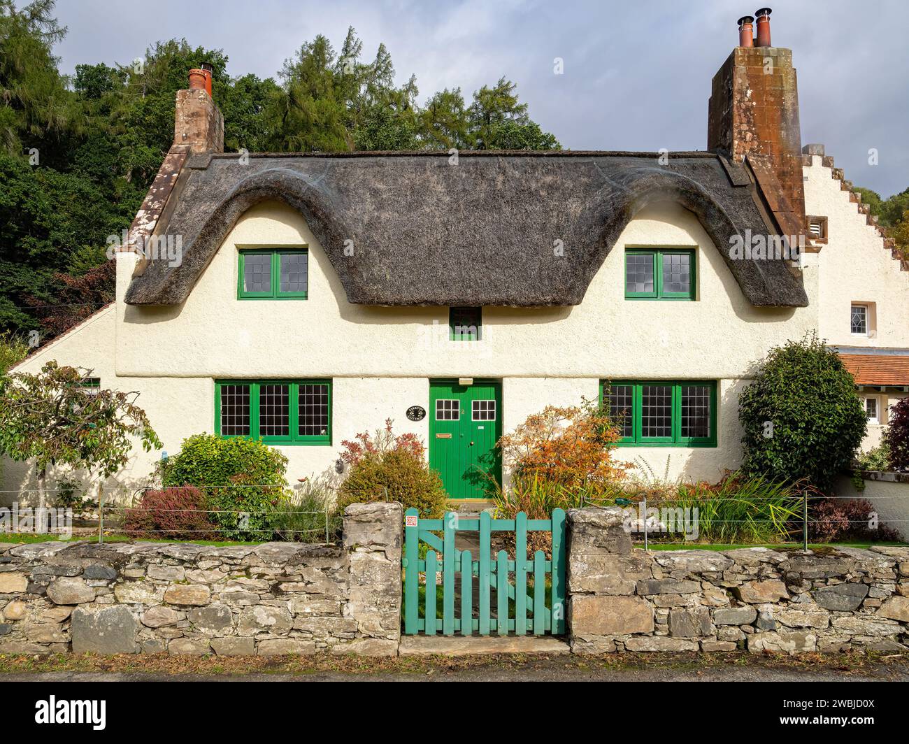 Le village de fortingall Banque de photographies et d’images à haute ...