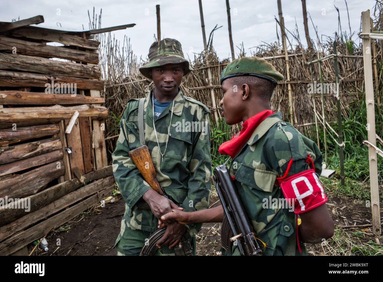 Ville de Rubaya et groupe armé Nyatura, Nord-Kivu, République ...