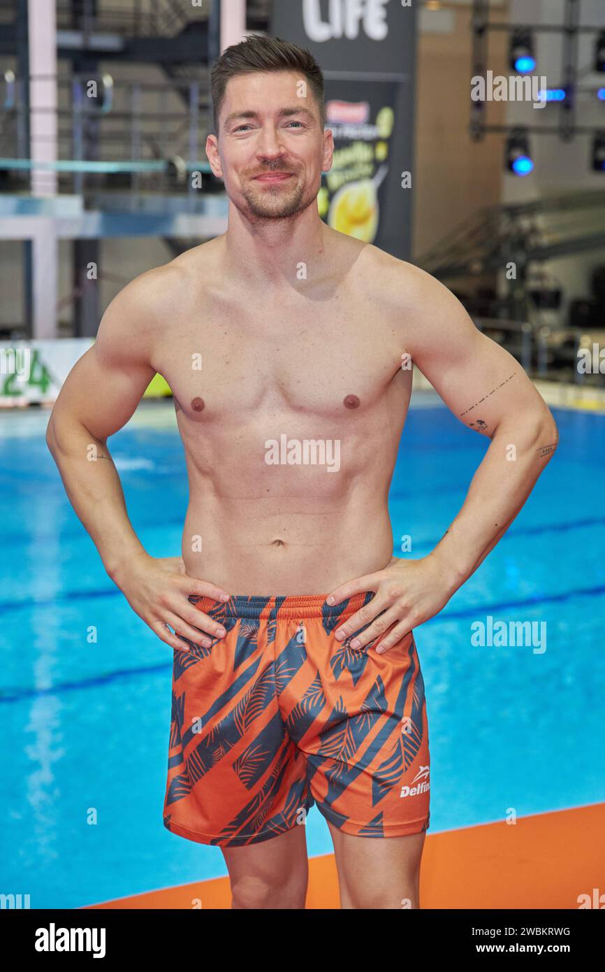 Philipp Boy - Teilnehmer des RTL Turmspringen 2024 im Berliner Velodrom ...