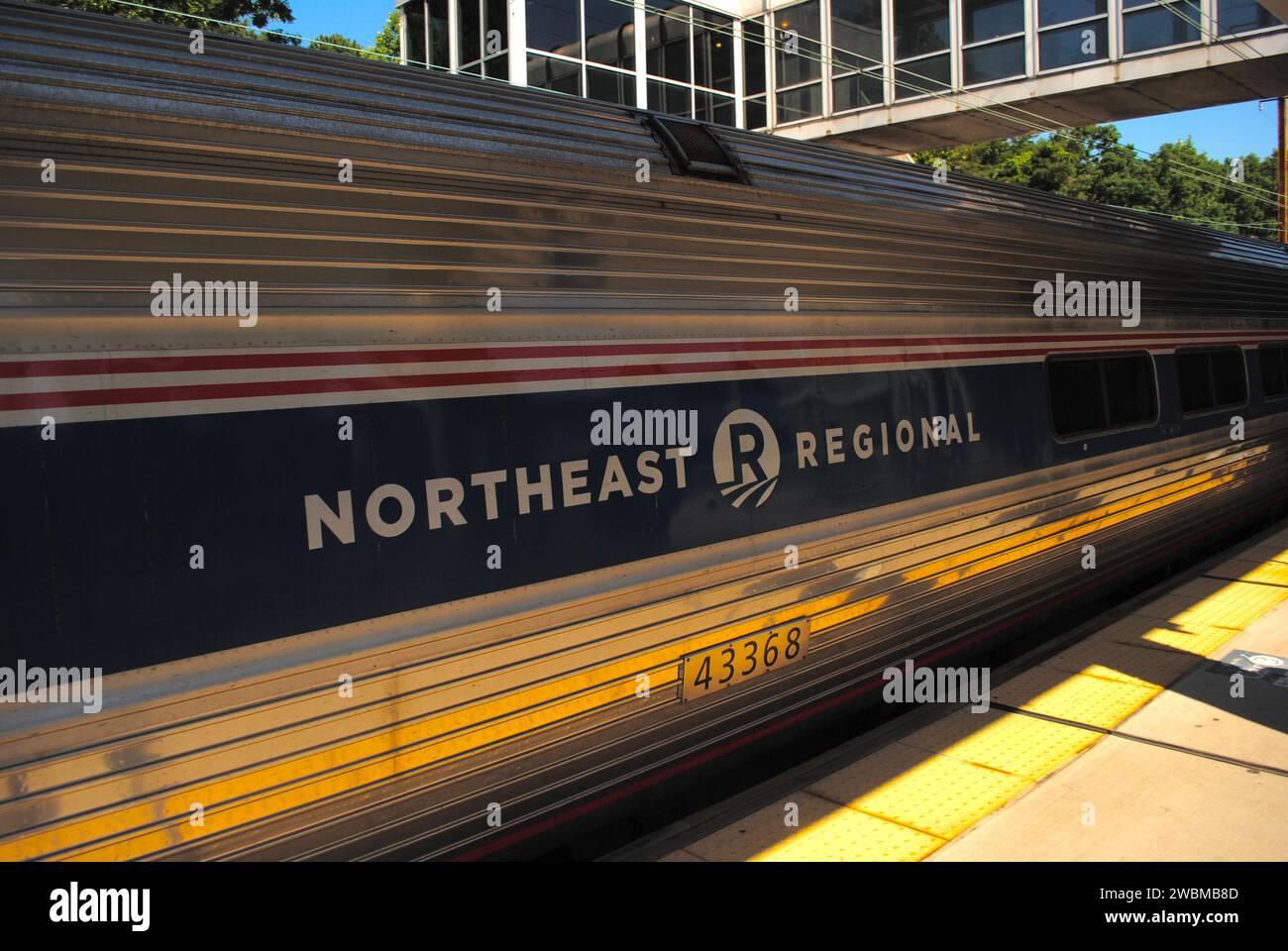 Amtrak northeast regional train Banque de photographies et d’images à haute résolution - Alamy