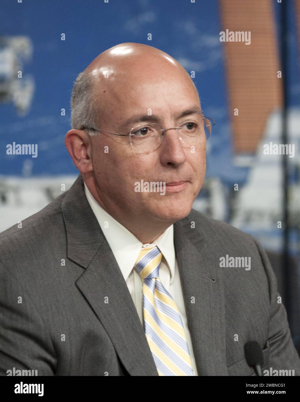 CAP CANAVERAL, Floride. - Les médias participant à une conférence de ...