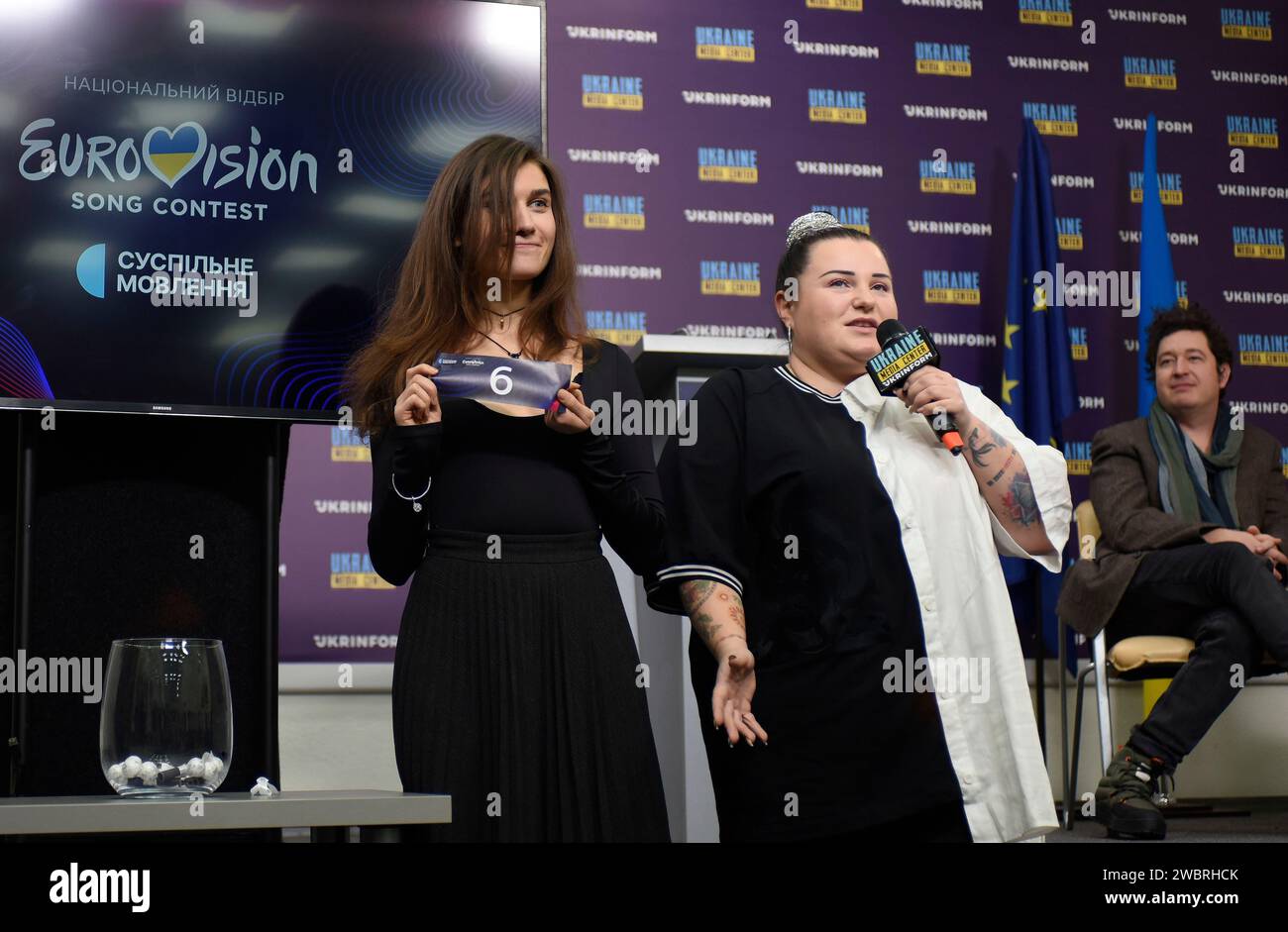 Non exclusive : KYIV, UKRAINE - 11 JANVIER 2024 - la chanteuse Alyona ...